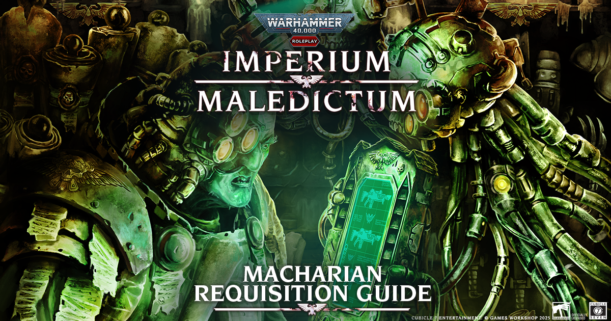 The Departmento Munitorum arrives with the Macharian Requisition Guide ...
