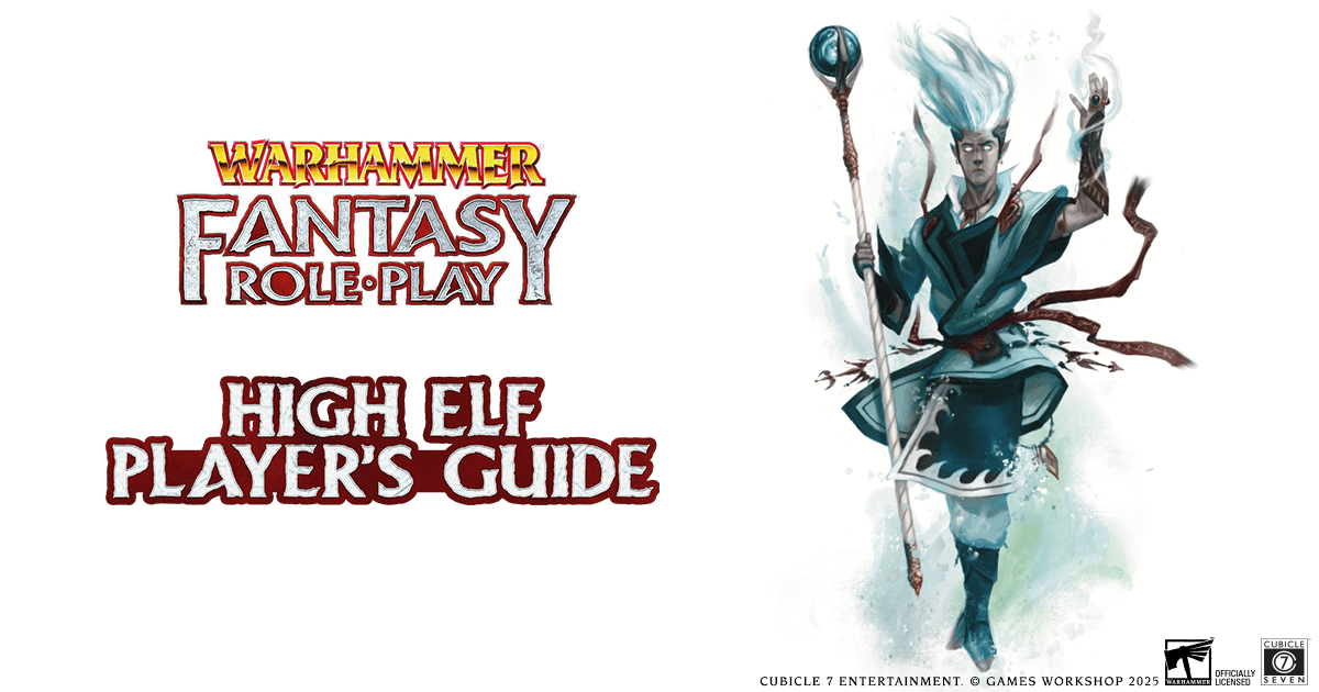 Here come the Elves: Cubicle 7's High Elf Player's Guide Arrives - Dead ...